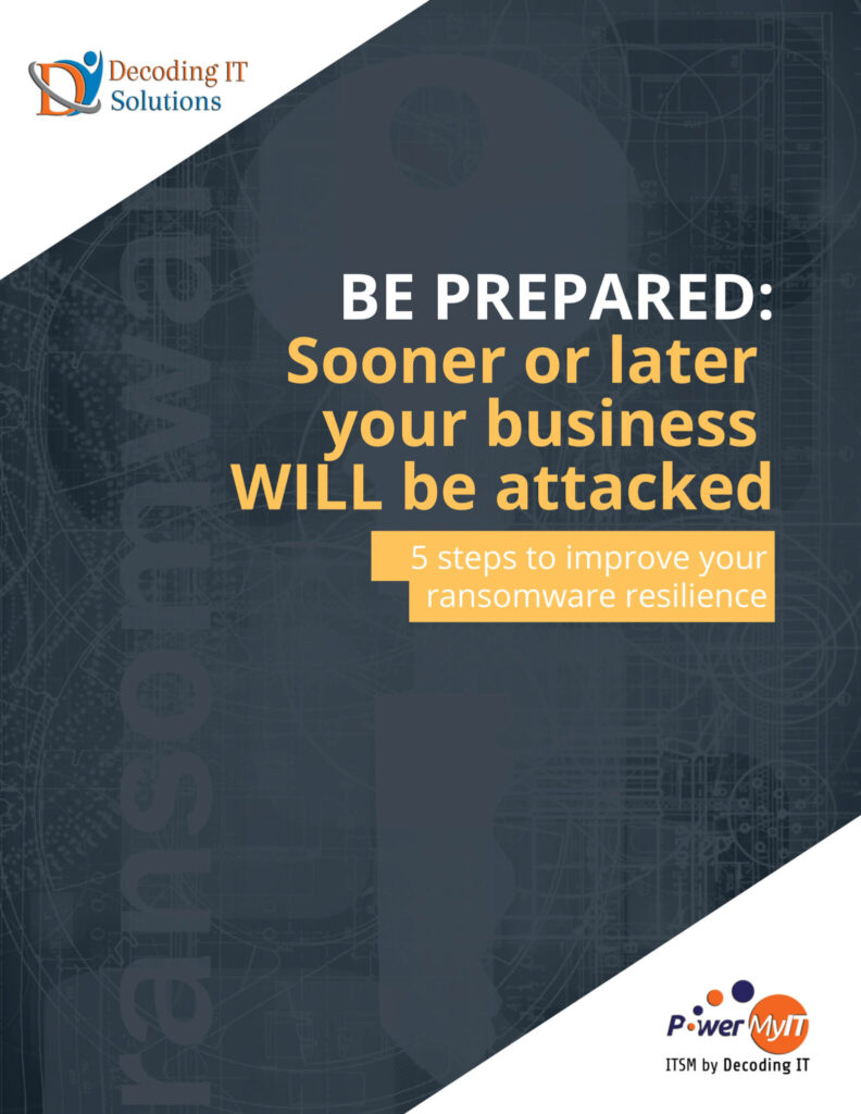 Be prepared guide - Decoding IT Solutions